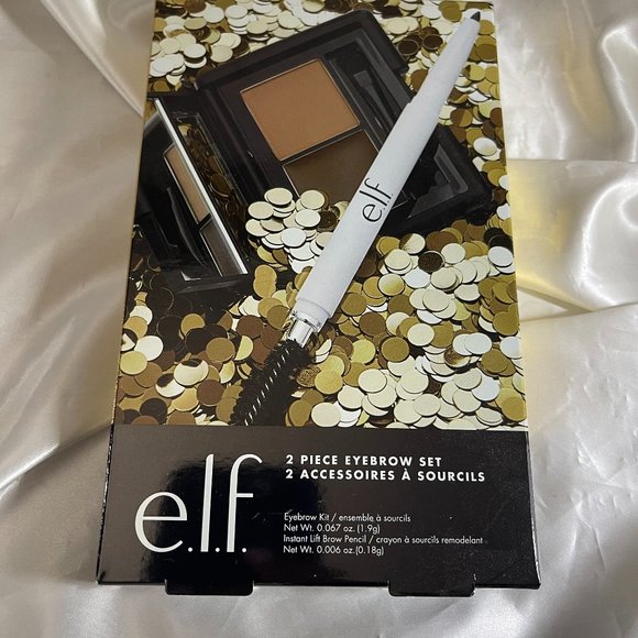 ELF | Makeup | Elf 2 Piece Eyebrow Gift Set Medium Neutral Brown | Poshmark